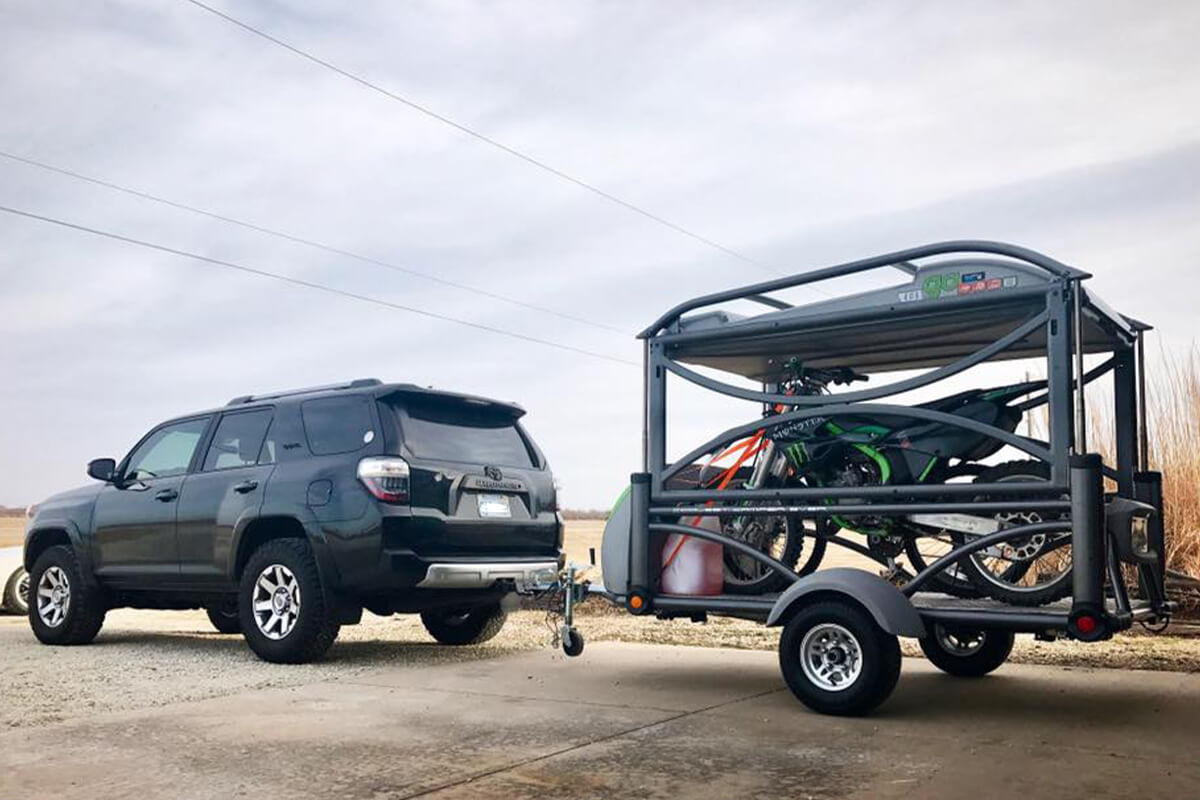 Pull Behind Motorcycle Trailers | SylvanSport