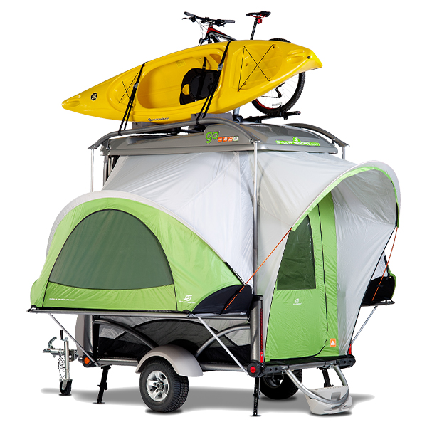 Tow-Behind Bike Camping Trailers - SylvanSport