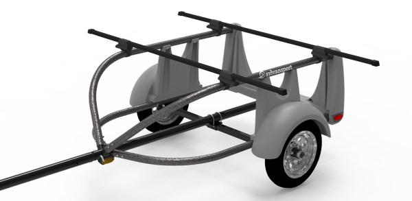 GO EASY | Lightweight Kayak Trailer | SylvanSport