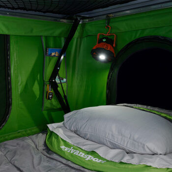 Rechargeable Camping Fan / LED Light Combo - SylvanSport