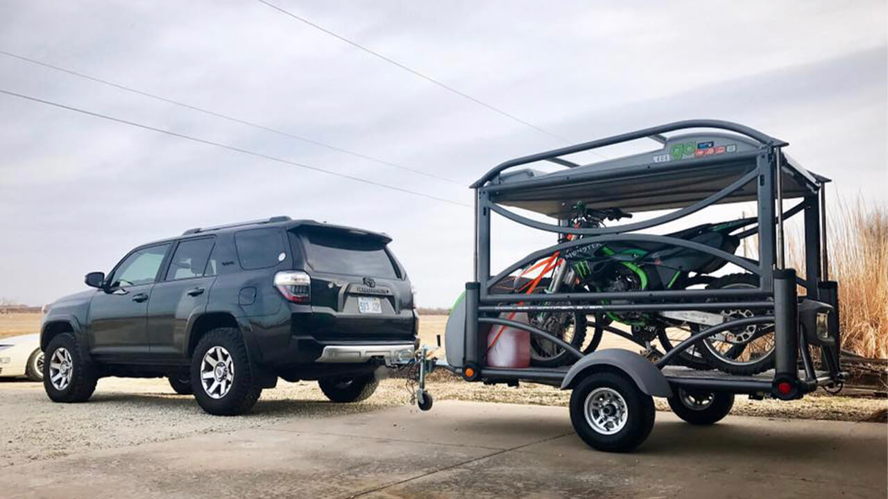 GO & GO Easy Ultralight Motorcycle Trailers | SylvanSport