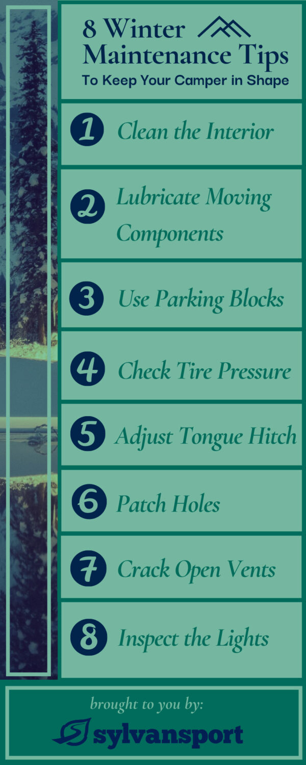 8 Winter Maintenance Tips To Keep Your Camper in Shape