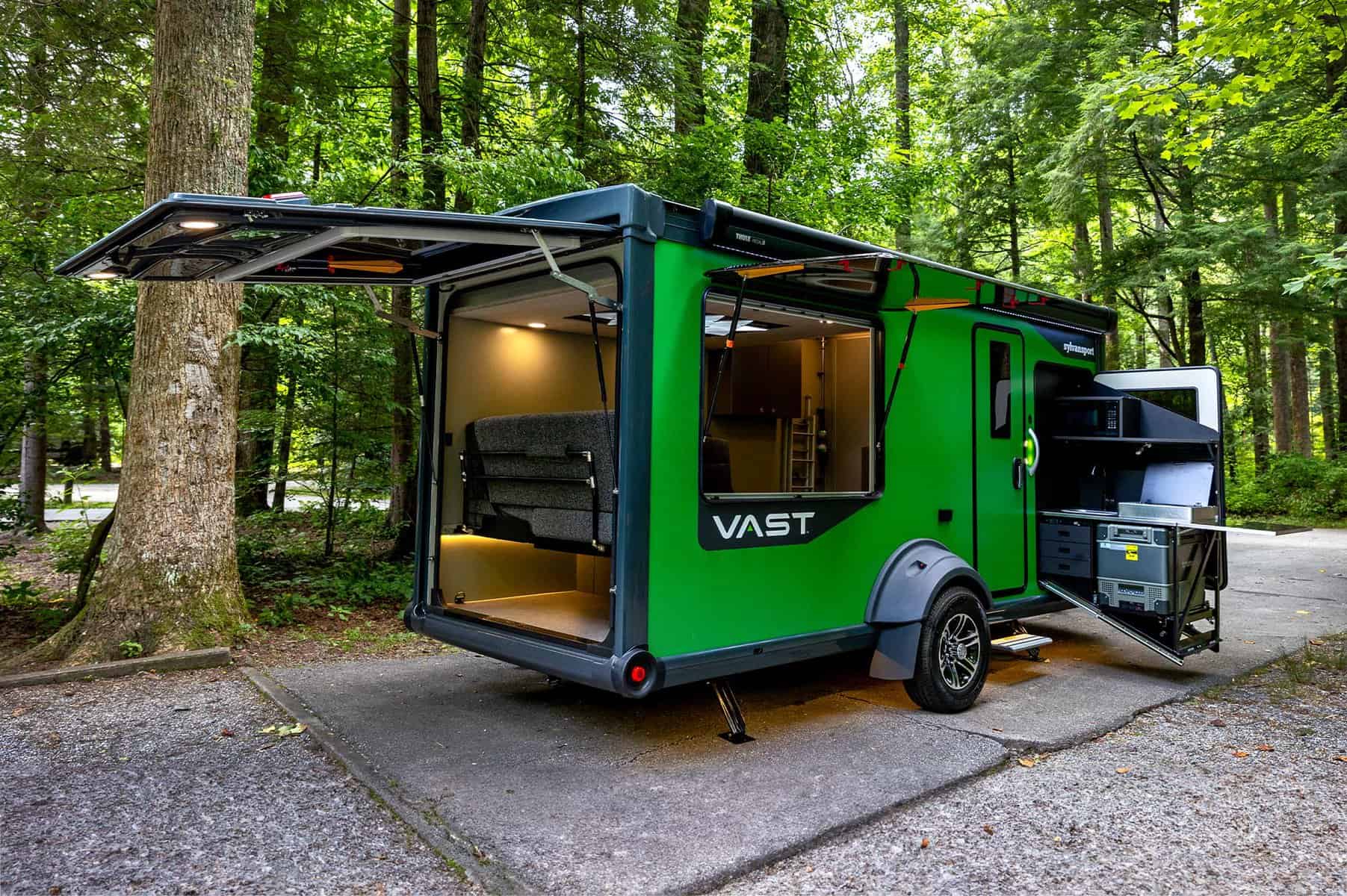 A Versatile Travel Trailer for Land Rover Defender